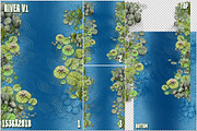 River and Pond Game Backgrounds, an Object Graphic by Beatheart ...