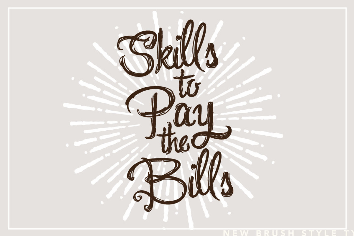 Magicstone Typeface, a Script Font by QueenType