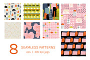 Abstract City Life | Patterns, a Pattern Graphic by The Collective ...
