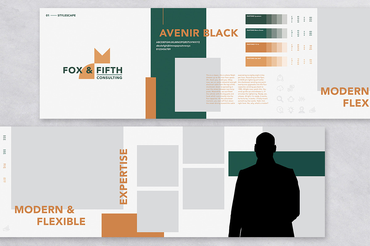 Stylescape / Moodboard Template, a Product Mockup by Andre28