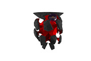 DIY Angel Death 3D model template, a Templates & Theme by PolyFish