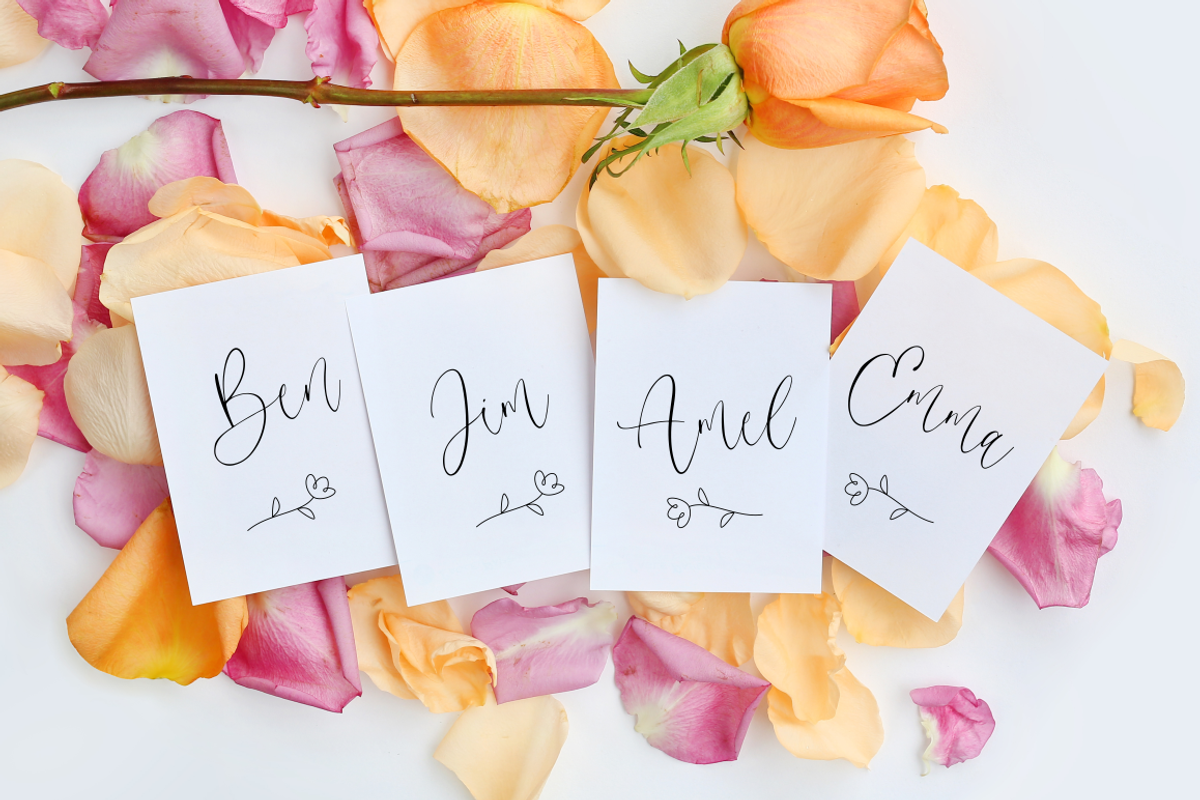 Gilmour - Beautiful Calligraphy, a Script Font by Sronstudio