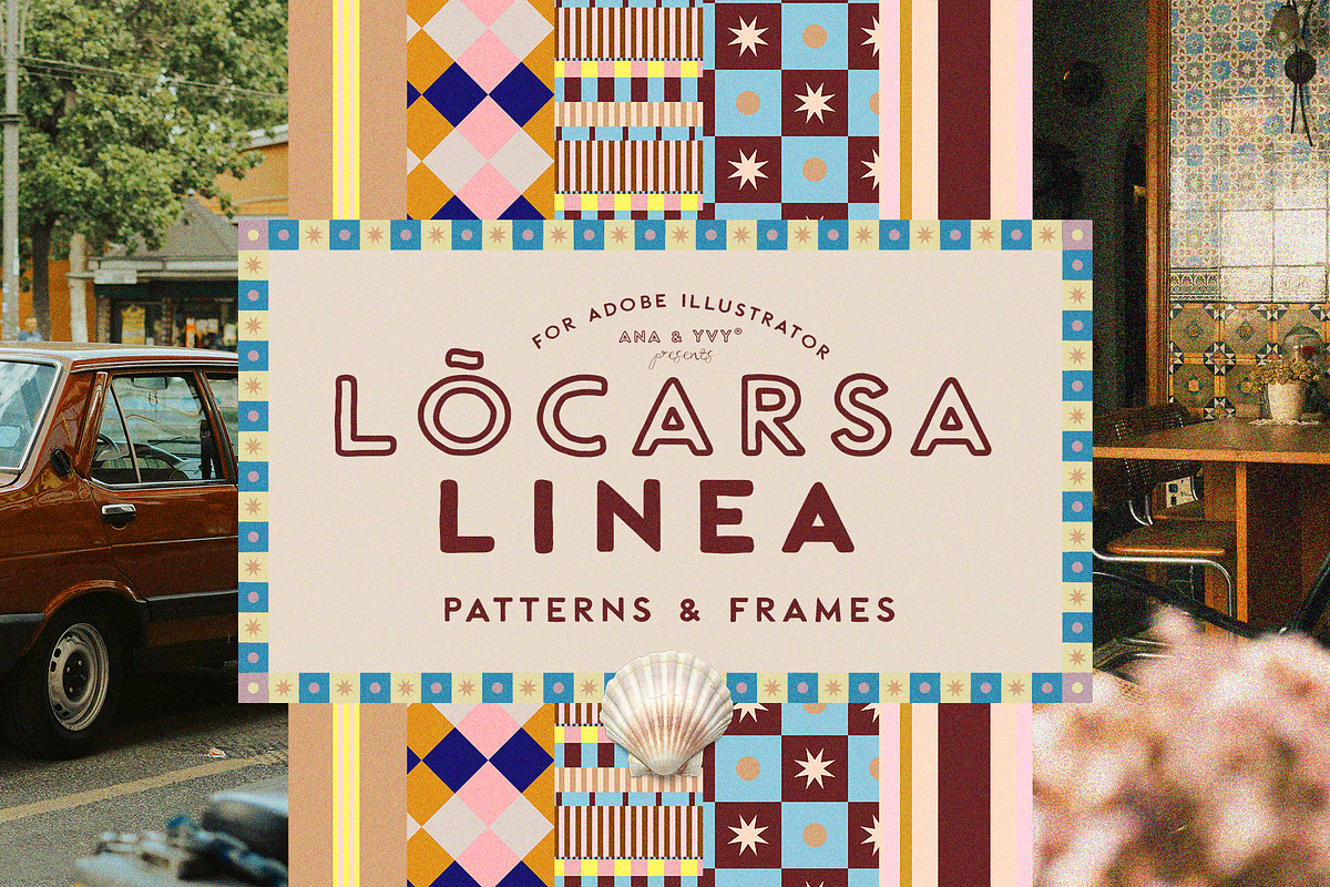 LOCARSA LINEA | Pattern & Brushes, a Pattern Graphic by ana & yvy