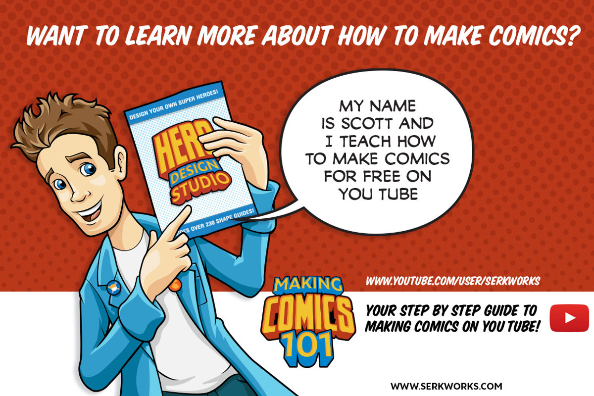 Hero Design Studio, an Illustration by Serkworks Art Labs