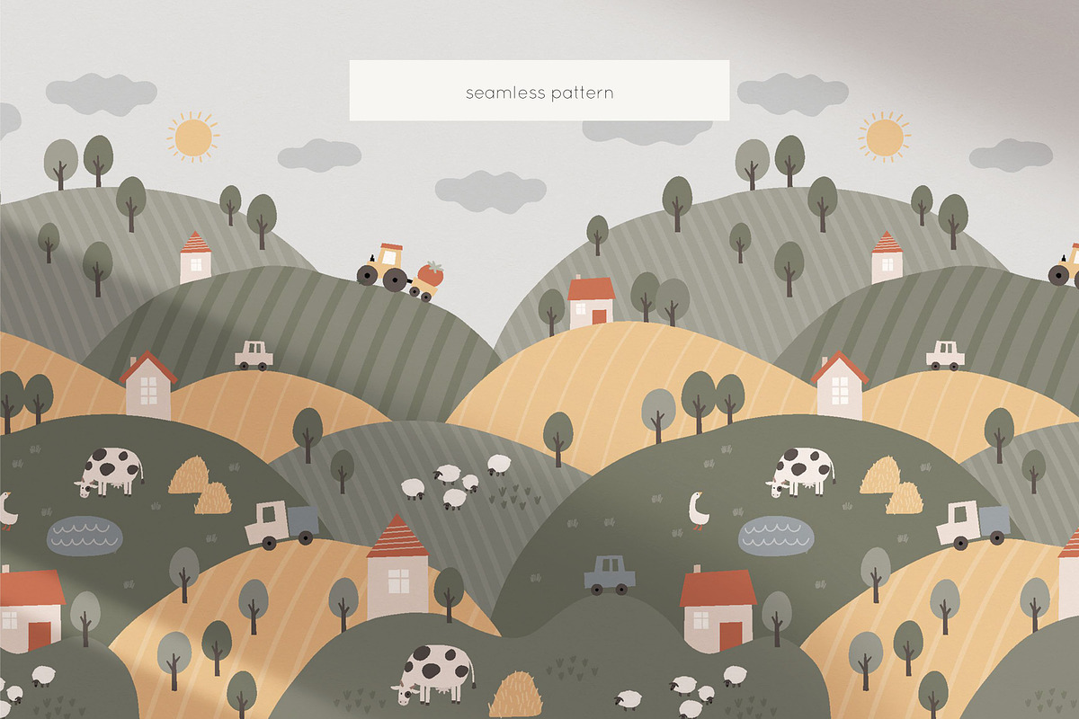 Happy Farm - cute boho animals