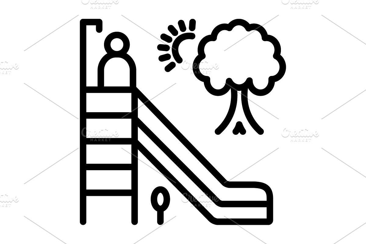 Slide play icon, an Icon by Creative priyanka