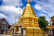 Wat Chomphu temple, Chiang Mai, Thailand, an Architecture Photo by ...