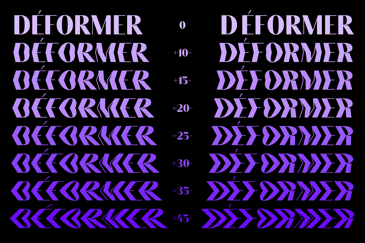 Tweaker Display Typeface