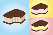 Ice cream sandwich, a Graphic by Do2design