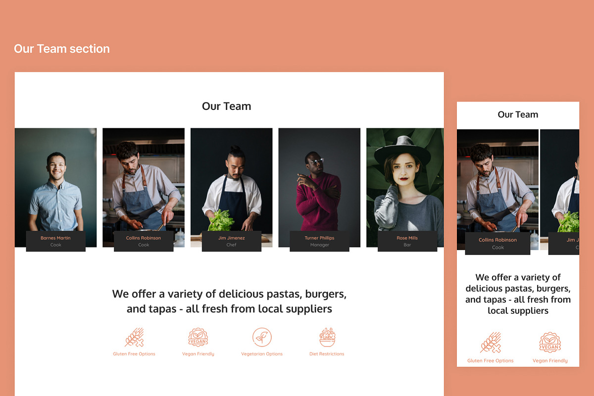 Restaurant Figma UI Template