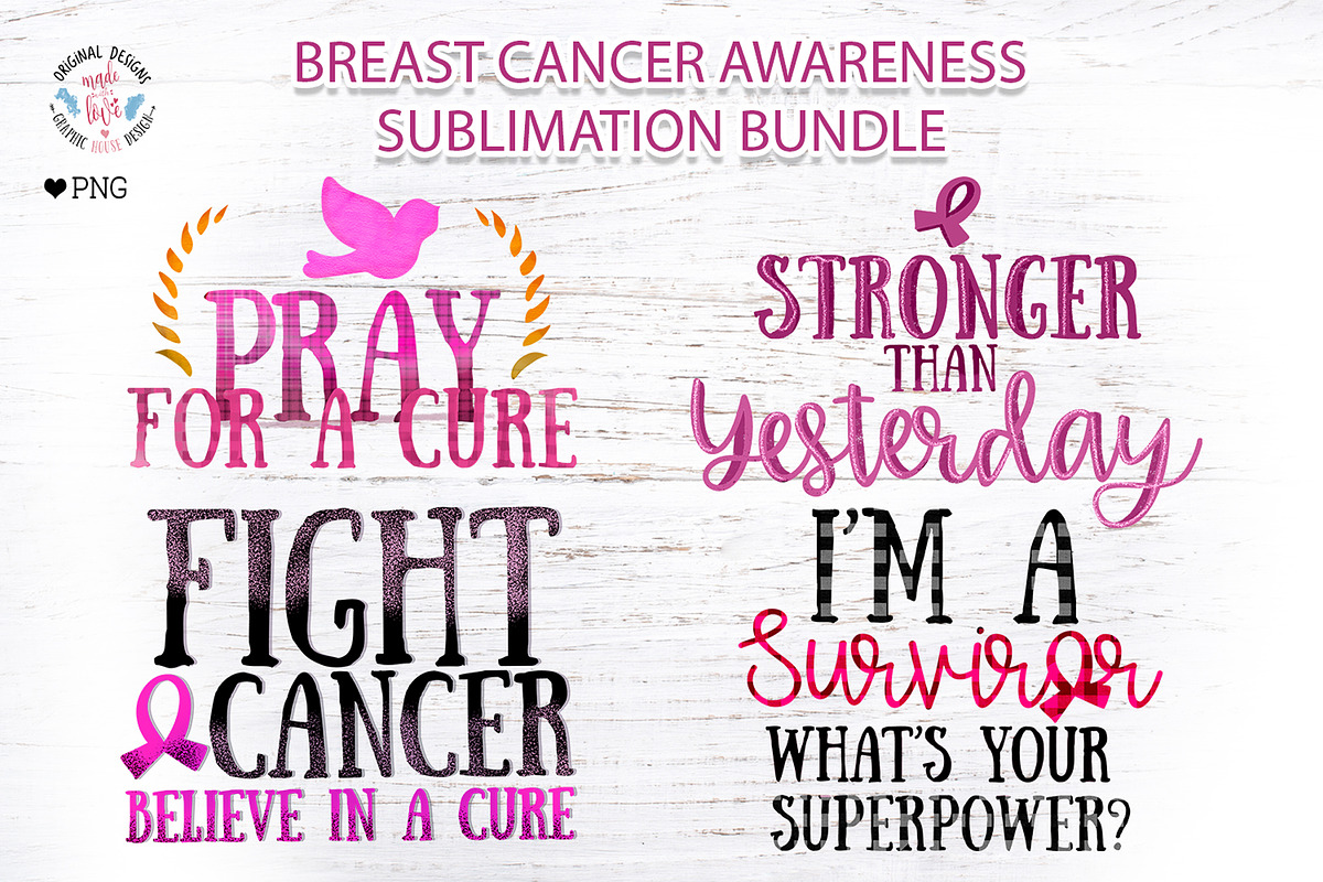 Breast Cancer Awareness Clipart, an Illustration by Graphic House ...