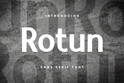 Rotun Sans Serif Style, a Sans Serif Font by Imoodev | Creative Market