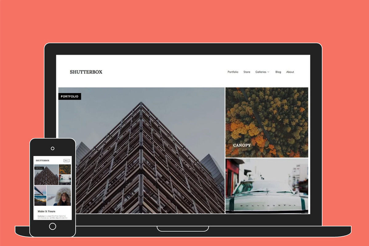 Shutterbox, a WordPress Template by Graph Paper Press