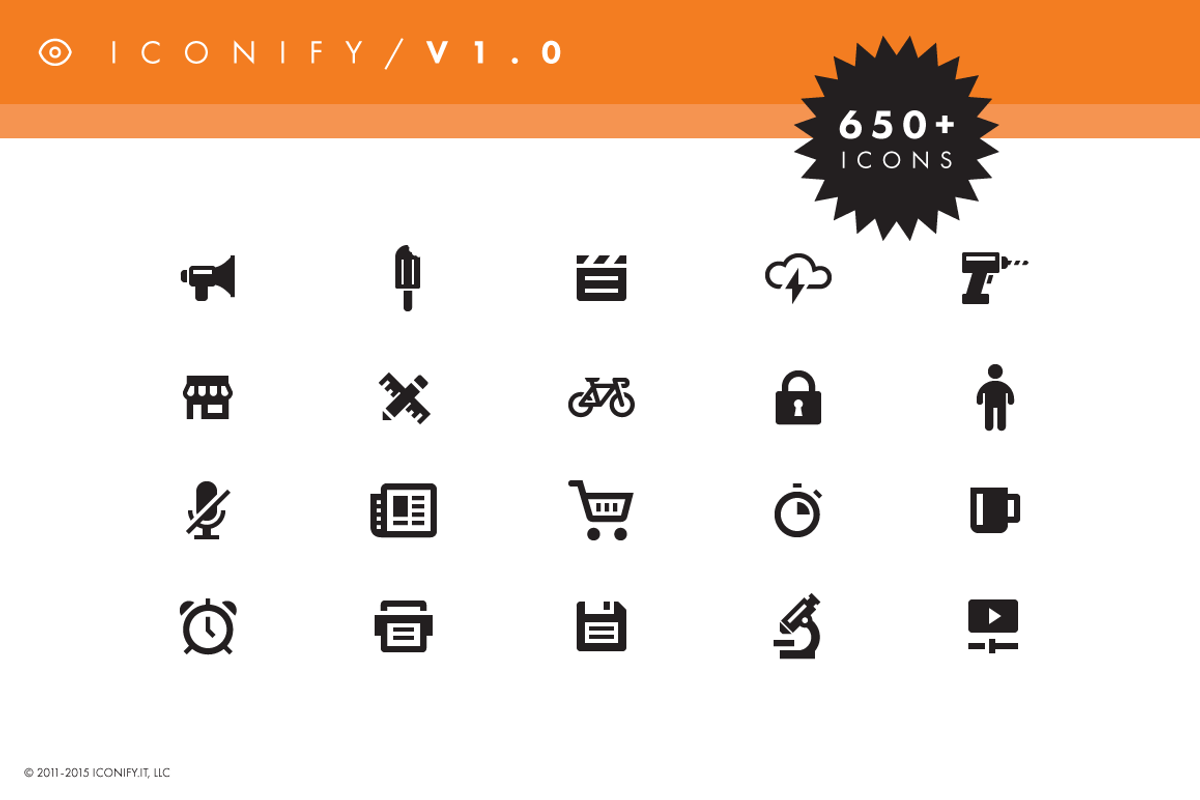 650 Icons of Everyday Objects, an Icon by Iconify.it