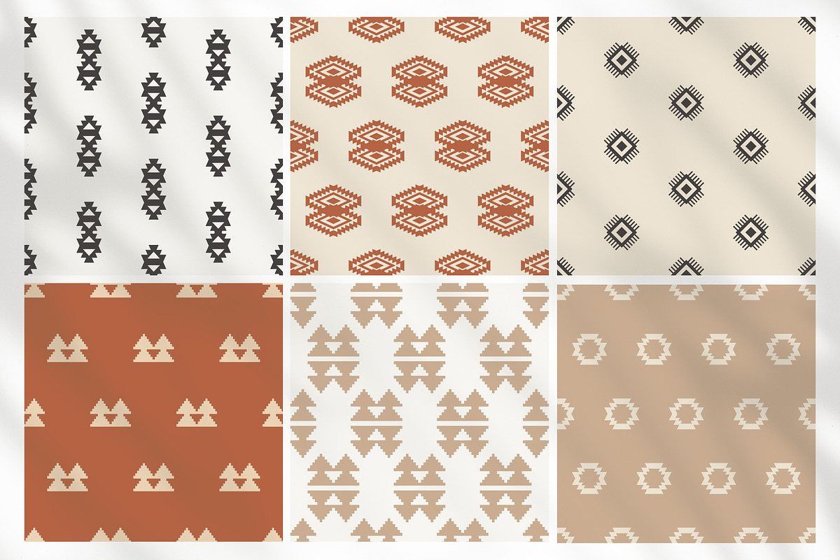 30 Minimal Southwestern Patterns, a Pattern Graphic by Katrinelly