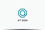 At Sign Logo | Branding & Logo Templates ~ Creative Market