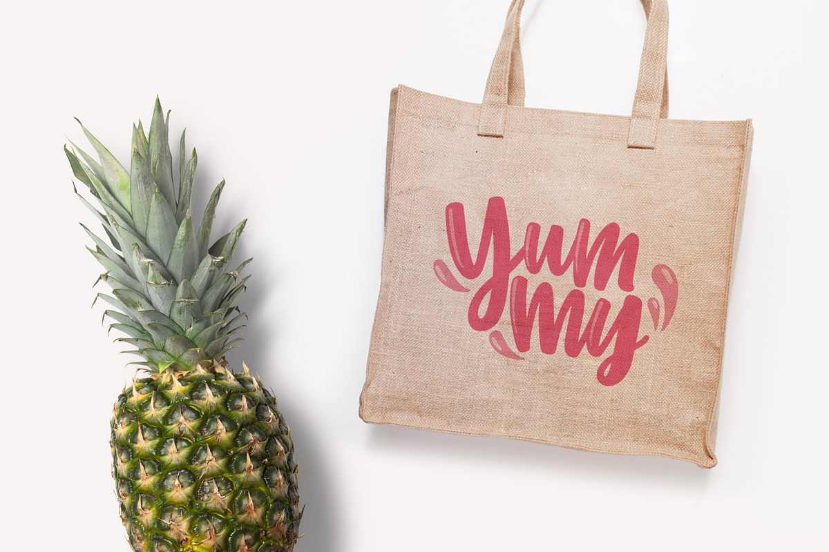 Yummy lettering, a Decorative Illustration by Good Studio | Creative Market