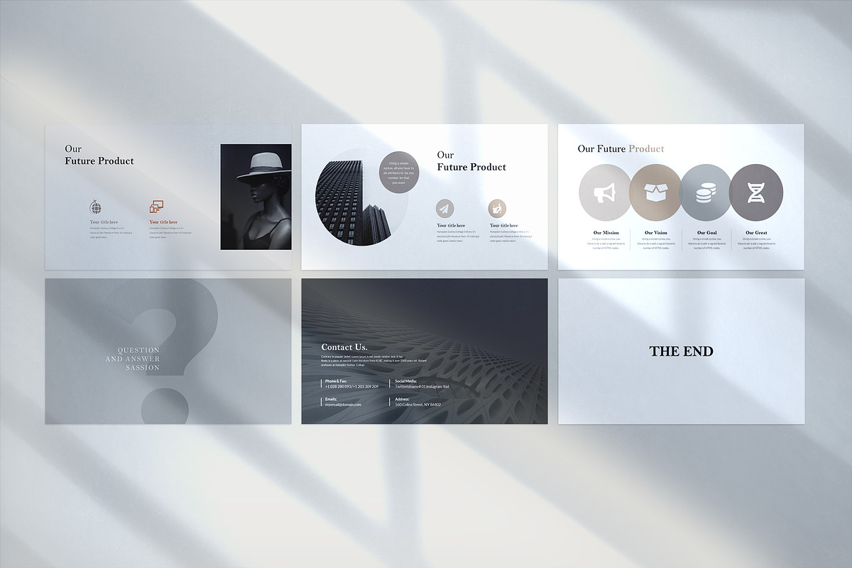 Minimal Business PowerPoint Template
