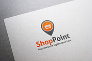 Shop Point Logo, a Branding & Logo Template by XpertgraphicD