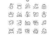 Magic Line Icons, an Outline Icon by Palau