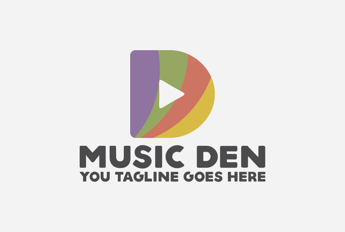 Music Den, a Branding & Logo Template by Brandlogo