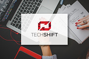 TechShift - Logo Design | Branding & Logo Templates ~ Creative Market