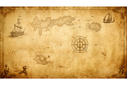 compass pirate map background ai, a Background Photo by pikepicture