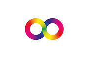 Infinity symbol icon, aka lemniscate, an Object Graphic by pytyczech