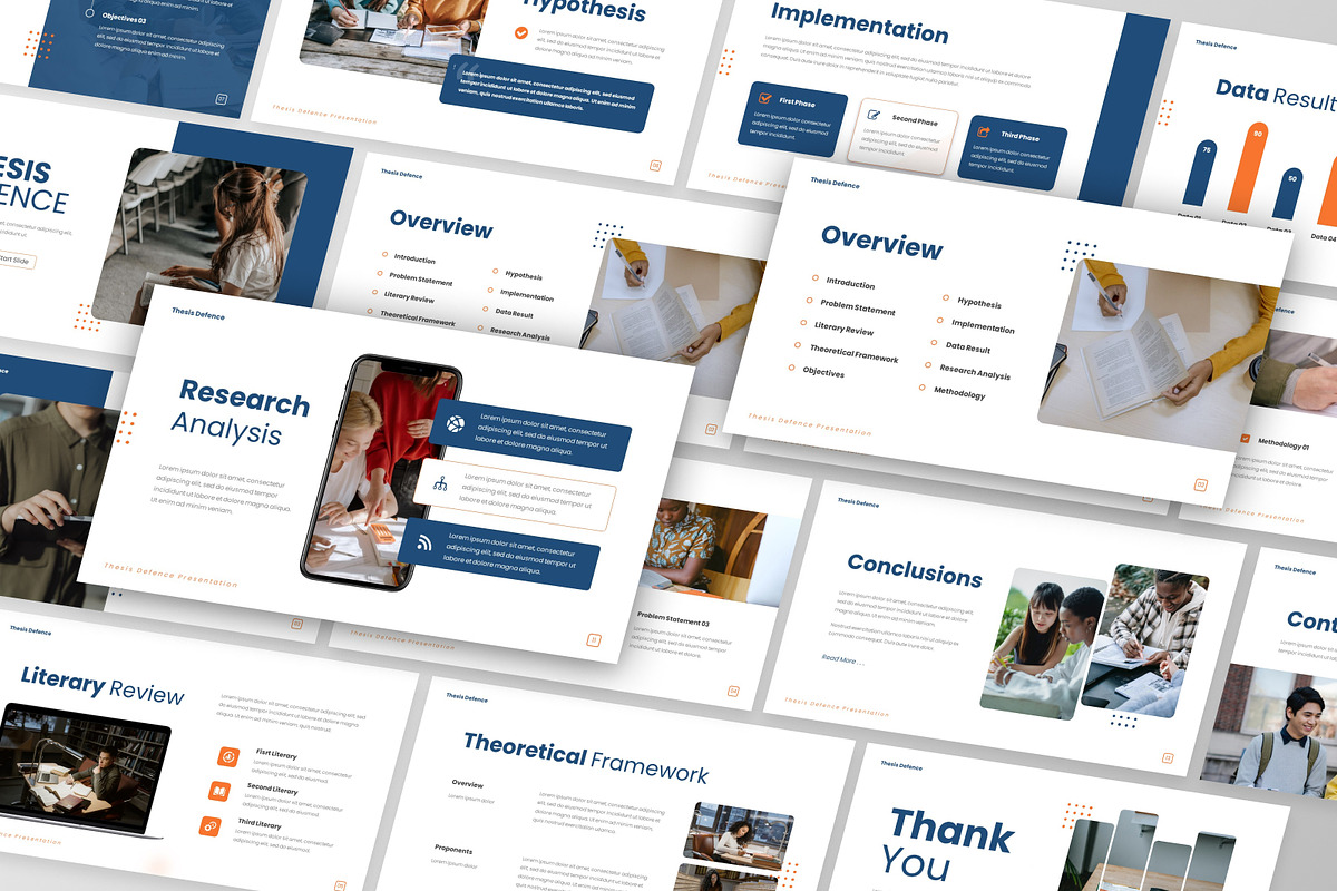 Thesis Defence PowerPoint Template, a Presentation Template by ...