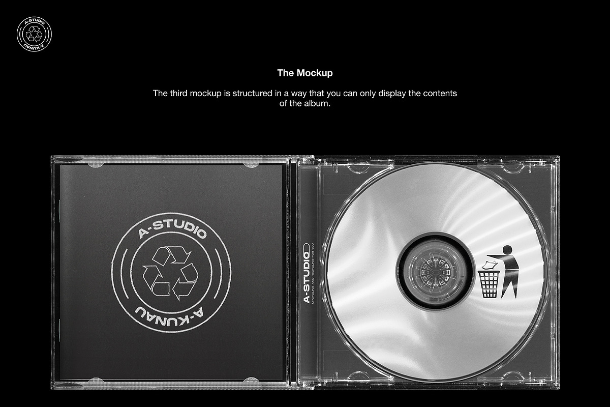 CD Mockup Pack 3 in 1, a Product Mockup by A-Studio