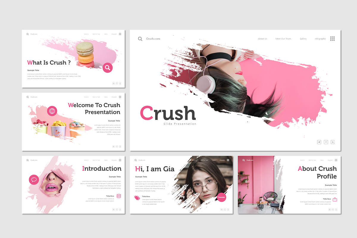 Crush - Powerpoint Template, a Presentation Template by inspirasign ...
