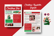 Christmas Newsletter Template, a Stationery Template by Ultimate ...