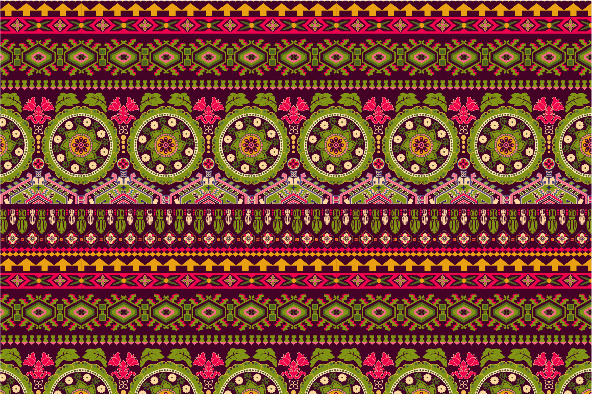 Set of Border Patterns, a Pattern Graphic by Sunny_Lion | Creative Market