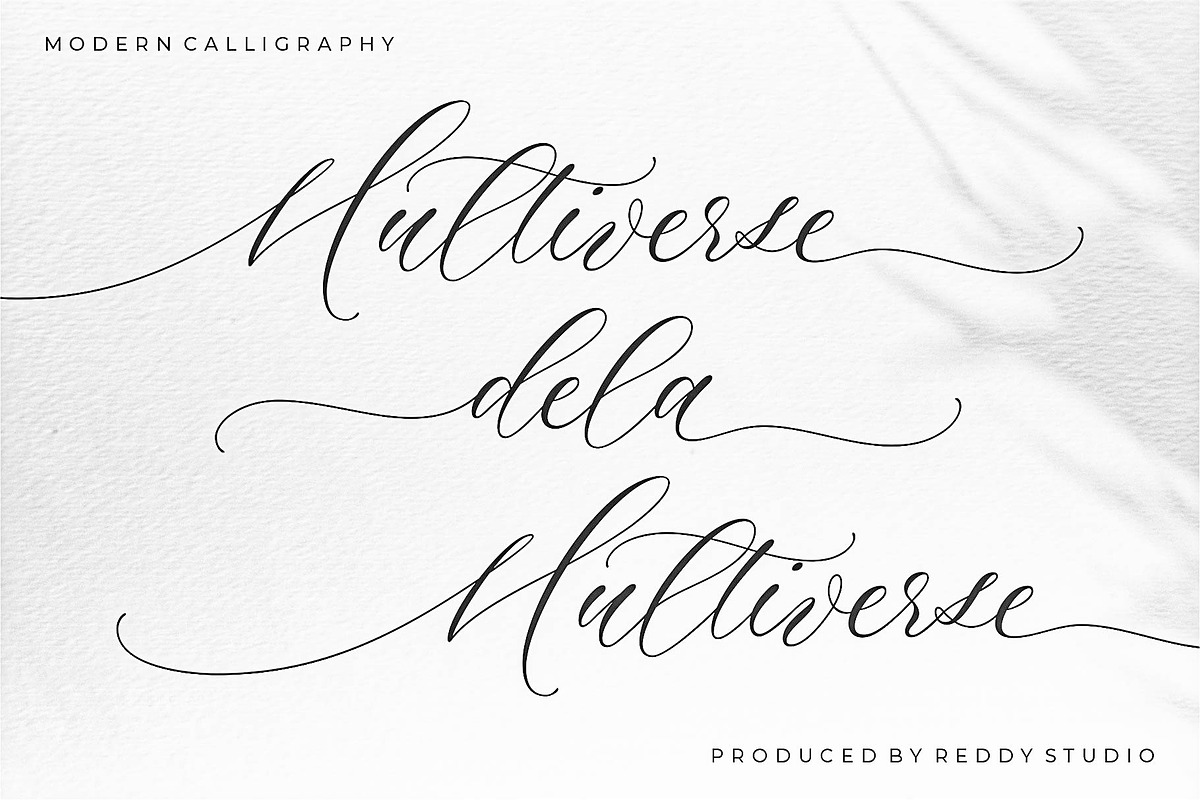 Multiverse – Luxurious Script Font