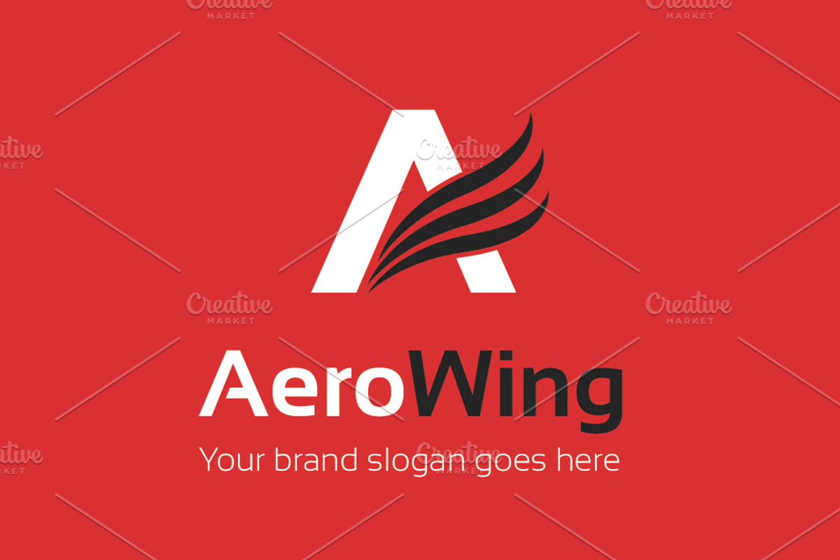 Aero wing Logo Template, a Branding & Logo Template by Tasmim Premiem ...