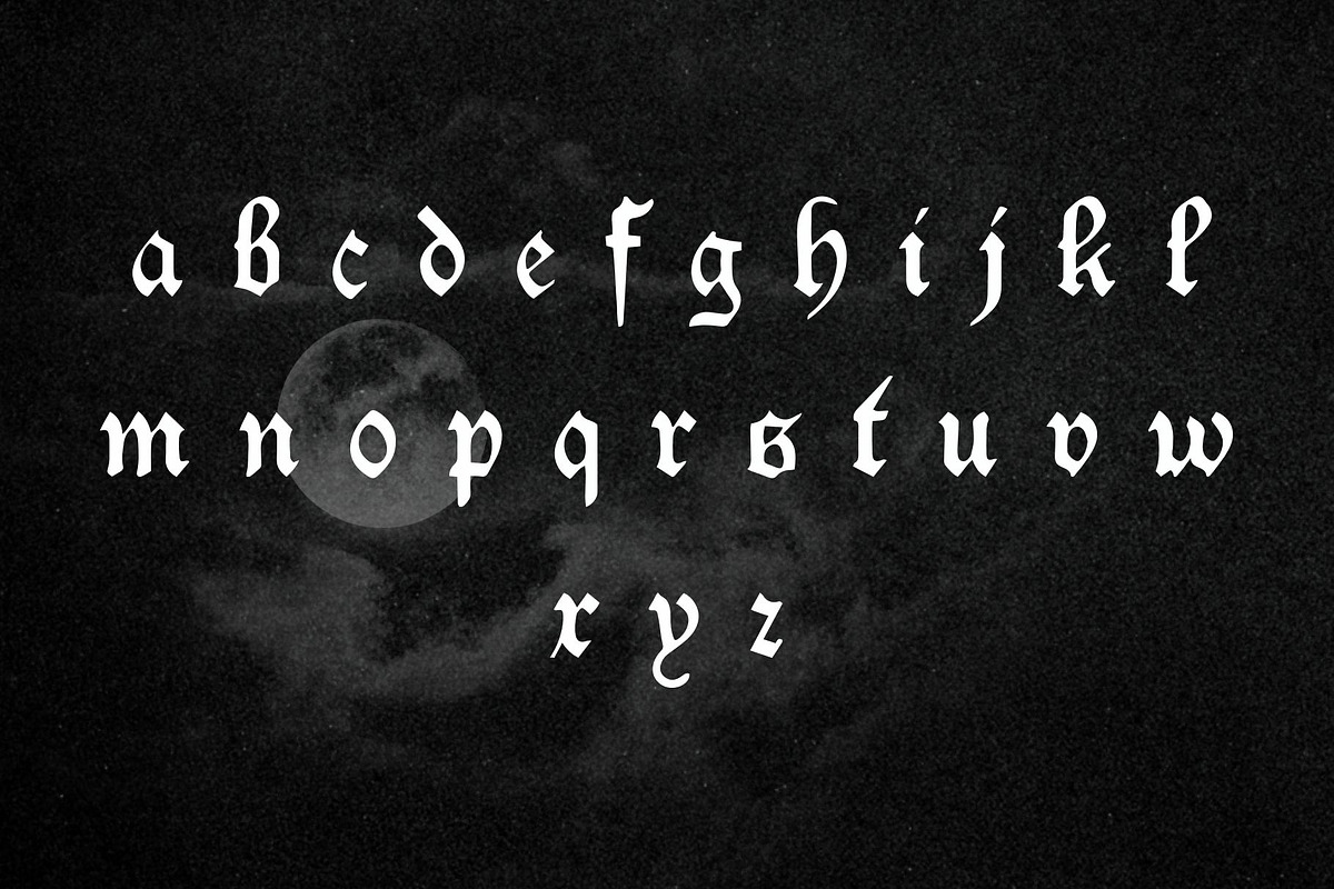 Infernal Grimoire Fantasy Font