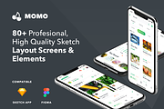 Momo UI Kit - Ecommerce for farming, an UI Kit Template by Mozza Shop UI