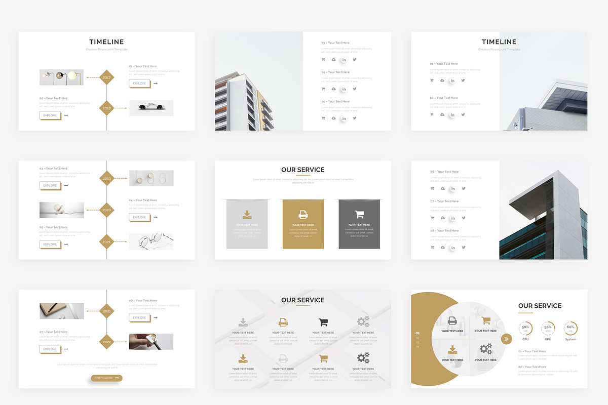 Social Media Trend Design Powerpoint, a Presentation Template by One ...