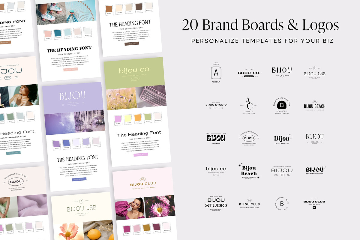 E-Commerce Shop Canva Template Pack