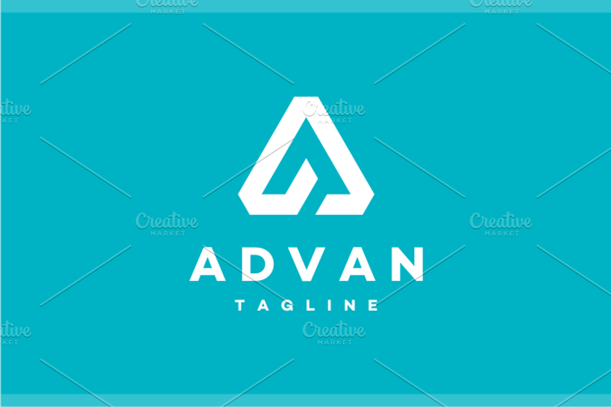 Advan - Letter A Logo, a Branding & Logo Template by yopie