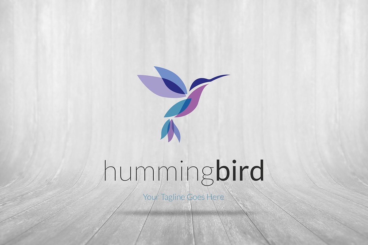 hummingbird logo, a Branding & Logo Template by vectorlogos89
