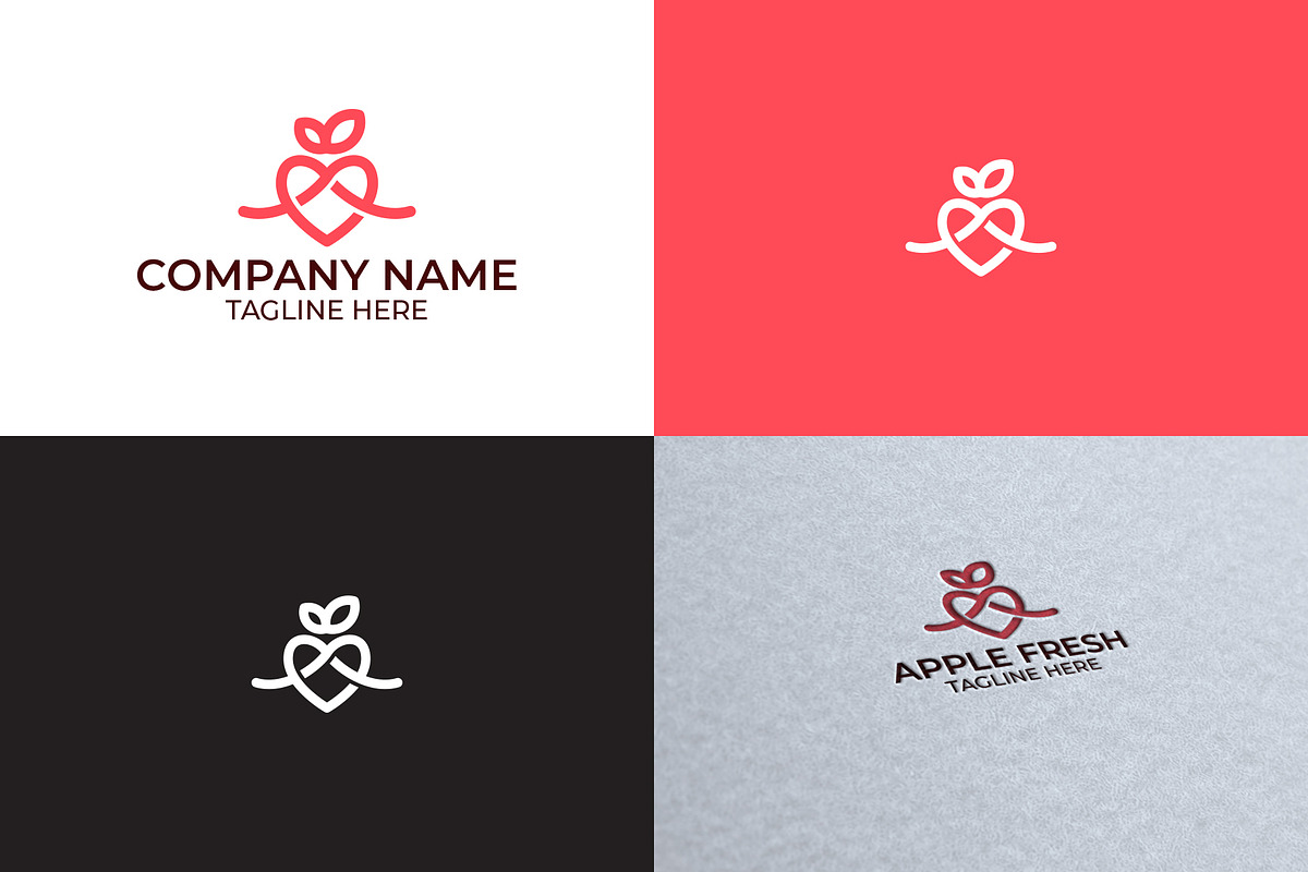 Apple Nutrition Logo Design, a Branding & Logo Template by GranzCreative