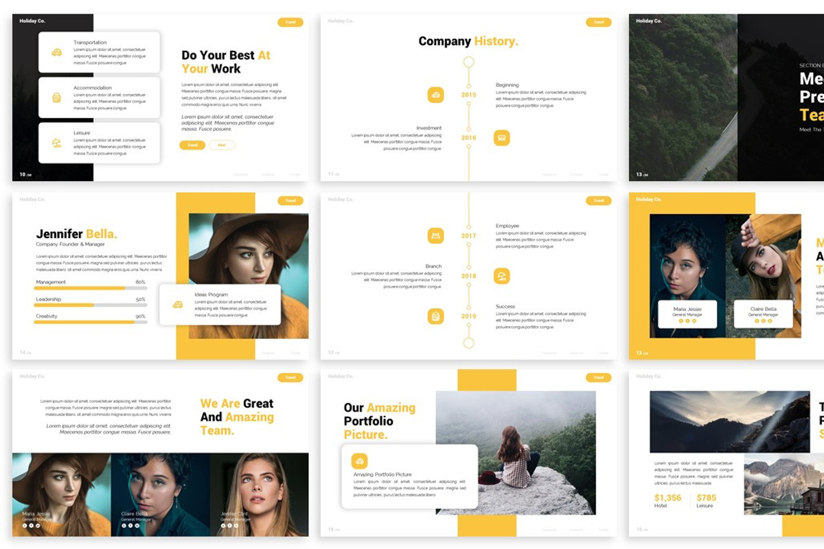 Discover - Google Slides Template, a Presentation Template by SlideFactory