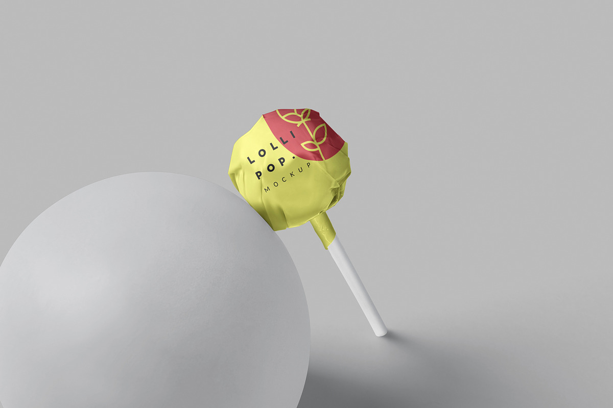 Lollipop Wrapper Mockups, a Product Mockup by DesignNeutrons | Creative ...