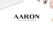 Aaron Serif Font Family, a Serif Font by Creativetacos