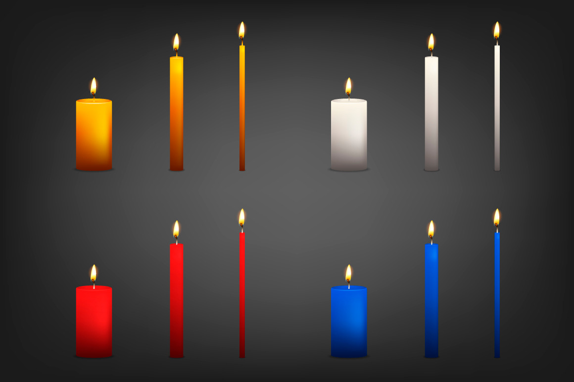 Candle set., an Object Graphic by Gomolach