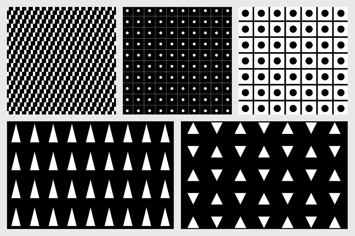 Minima III Patterns, a Pattern Graphic by Hello Mart