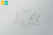 Hero Royal Logo, a Branding & Logo Template by Schneider Design Store