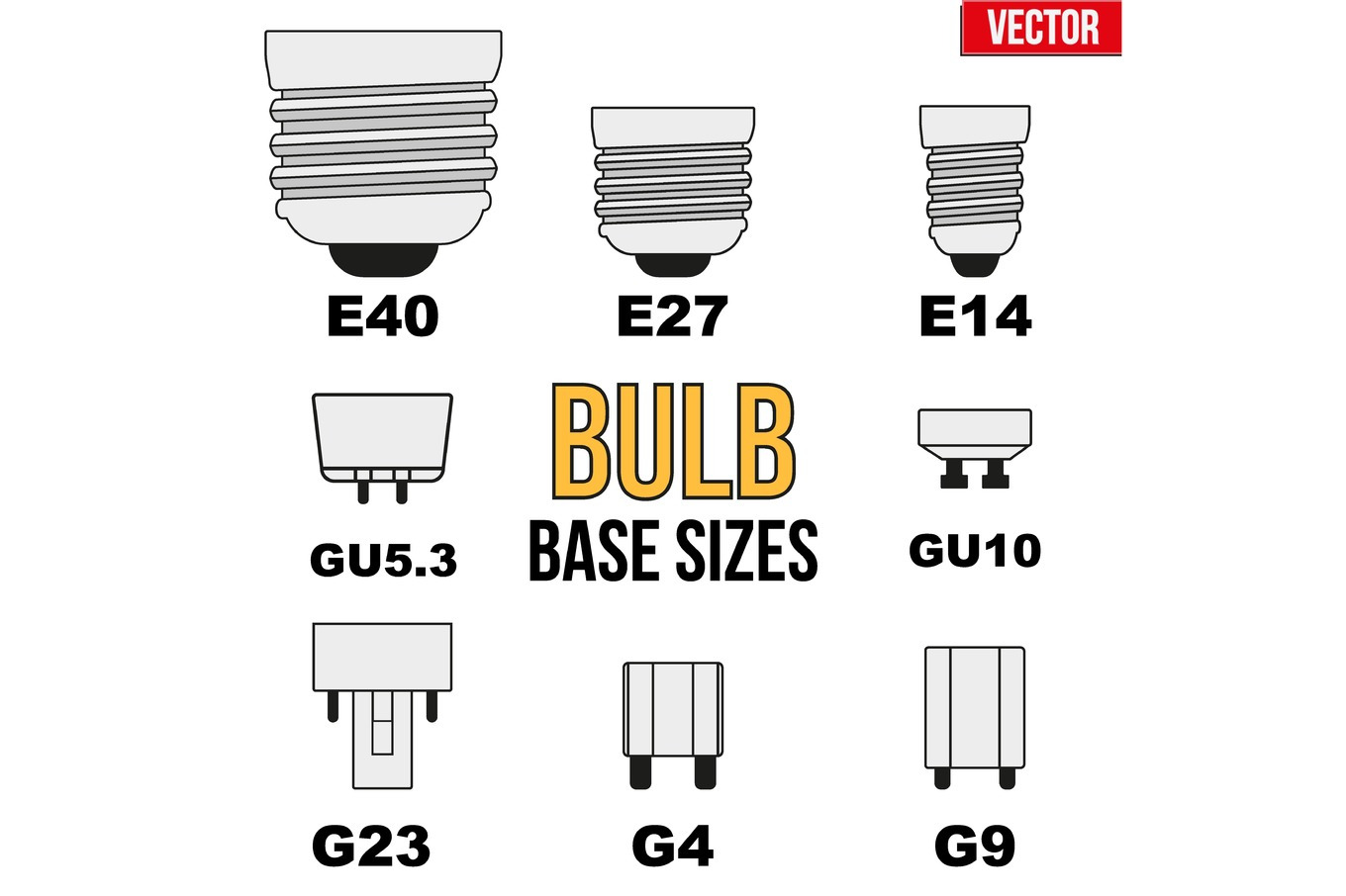 Technical draw of bulb, a Technology Illustration by Vitamin | Creative ...