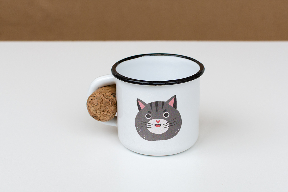 Cute pets muzzles set, an Animal Illustration by Good Studio